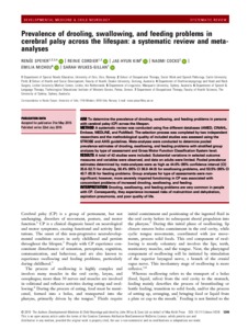 Prevalence of drooling, swallowing, and feeding problems in cerebral ...