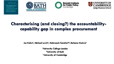Characterising (and closing?) the accountability-capability gap in ...